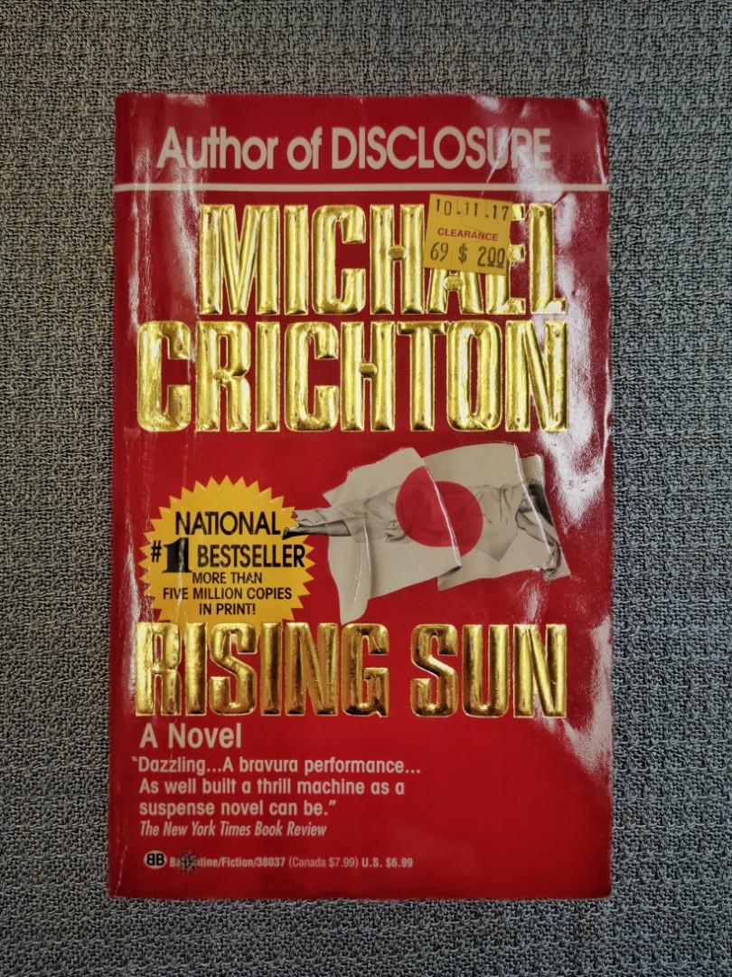 Rising Sun | by Michael Crichton, Hobbies & Toys, Books & Magazines ...