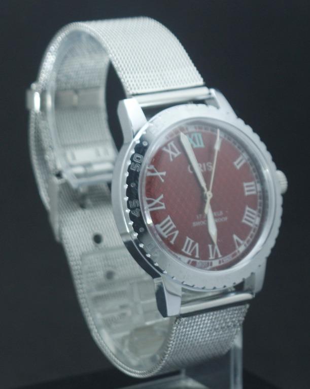Roman Numeral Face Vintage ORIS Men's Watch. Refurbished and Working ...
