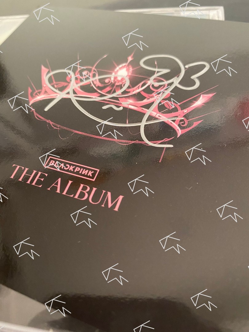 ROSÉ BLACKPINK SIGNED THE ALBUM WITH SEALED CD, Hobbies & Toys ...