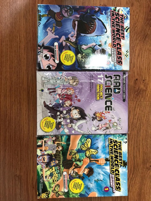 Korean Science Comics series, Hobbies & Toys, Books & Magazines, Comics ...