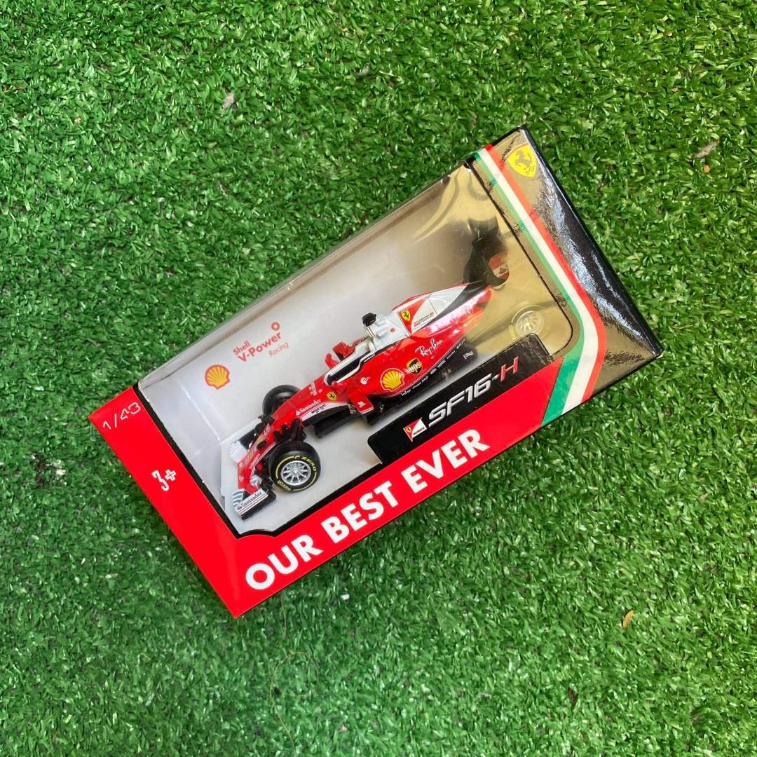 Shell Ferrari 1/43 SF16-H, Hobbies & Toys, Toys & Games on Carousell