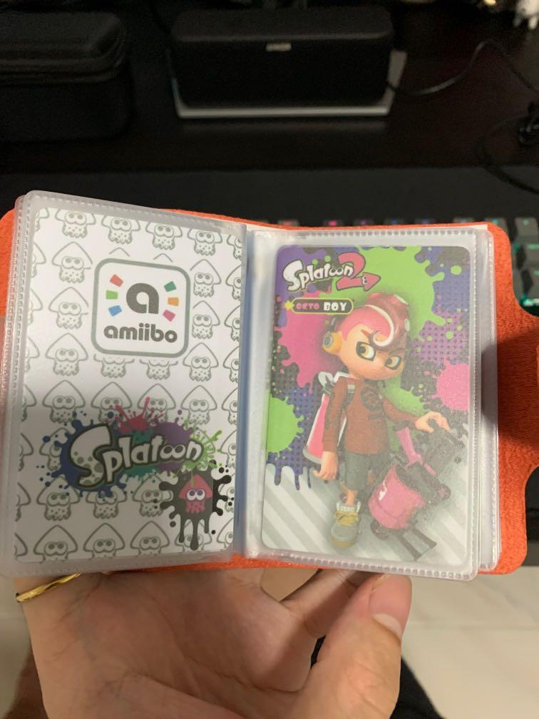 Splatoon 2 Amiibo NFC cards full set including casing, Video Gaming ...