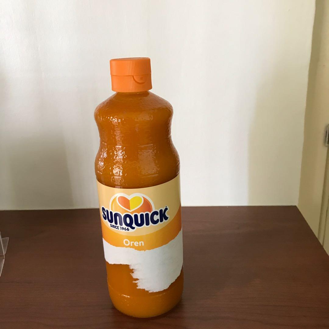 Sunquick Orange Squash Concentrate 840ml, Food & Drinks, Beverages on ...