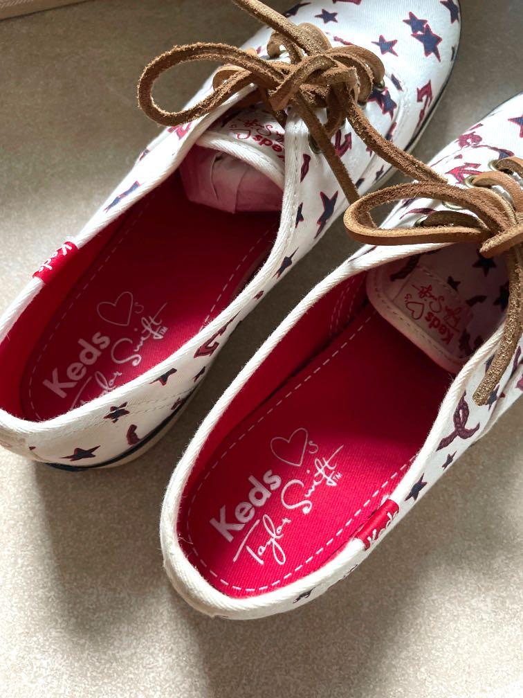 Taylor Swift x Keds Limited Edition Sneakers, Women's Fashion, Footwear ...