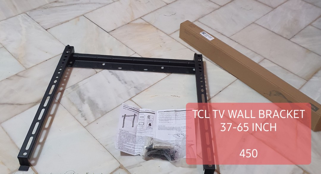 Tcl tv wall bracket, TV & Home Appliances, TV & Entertainment, TV Parts ...