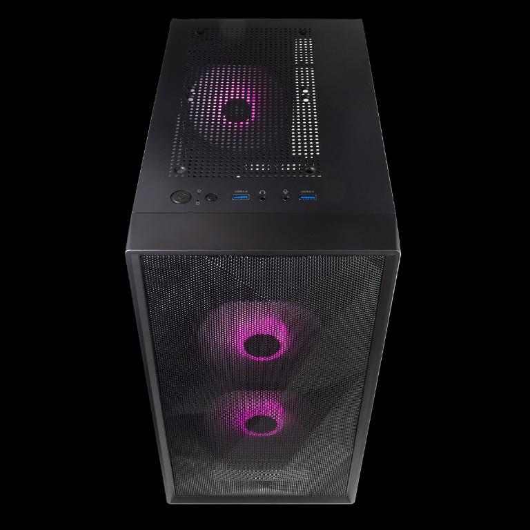 Tecware Forge M2 TG M 2 MATX ITX PC Casing Case Chassis - BLACK / WHITE ...