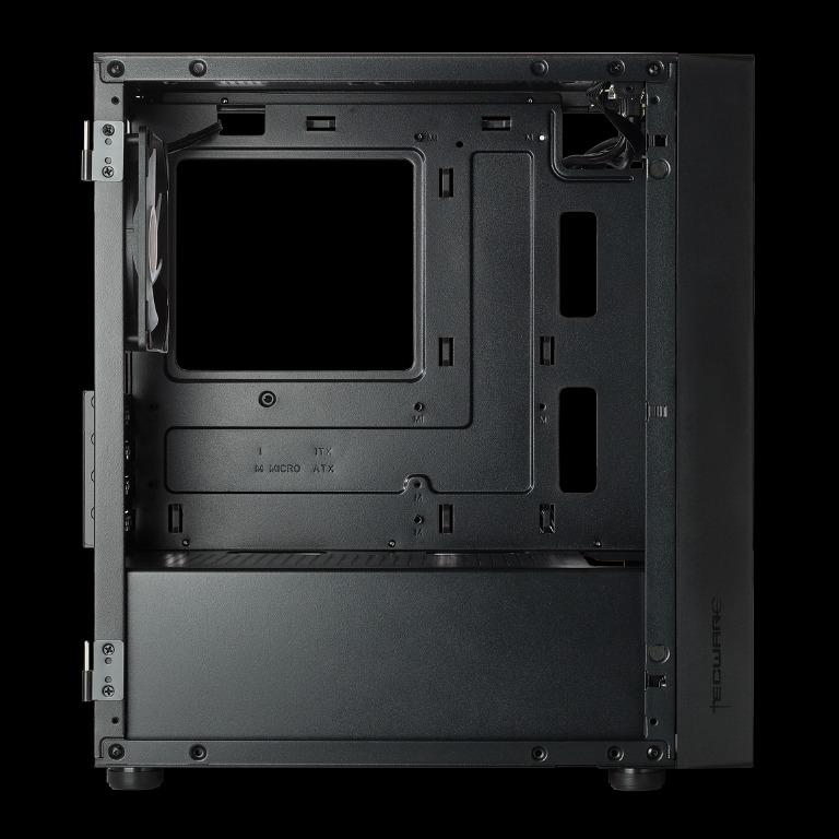 Tecware Forge M2 TG M 2 MATX ITX PC Casing Case Chassis - BLACK / WHITE ...