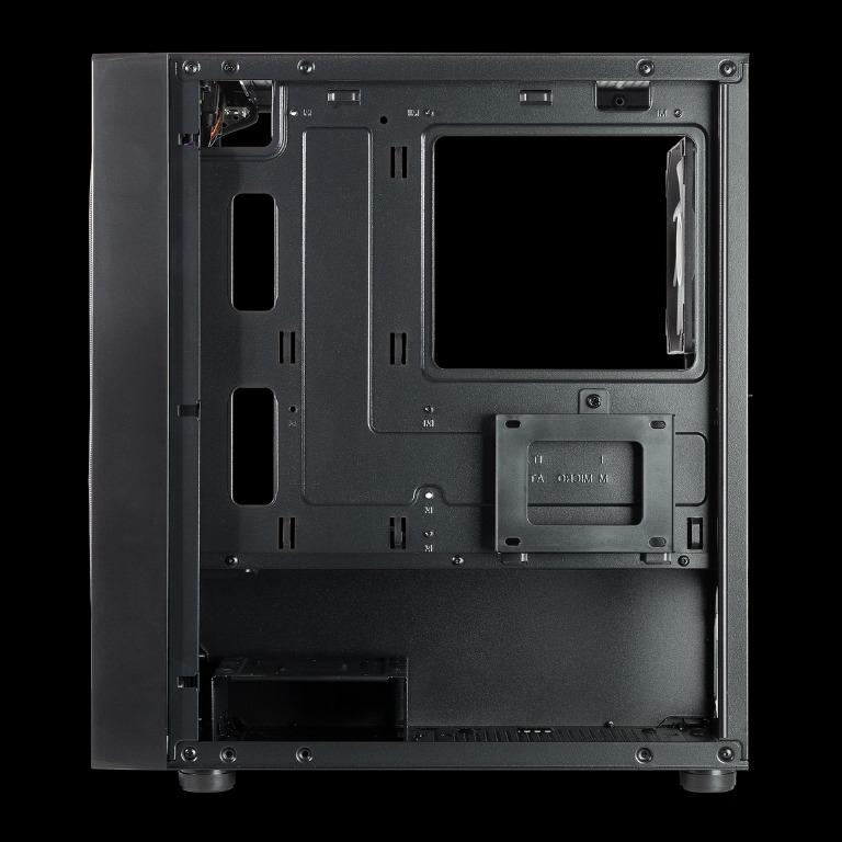 Tecware Forge M2 TG M 2 MATX ITX PC Casing Case Chassis - BLACK / WHITE ...