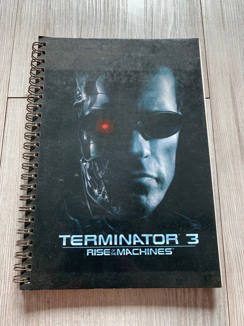 Terminator Notebook, Hobbies & Toys, Stationery & Craft, Stationery ...