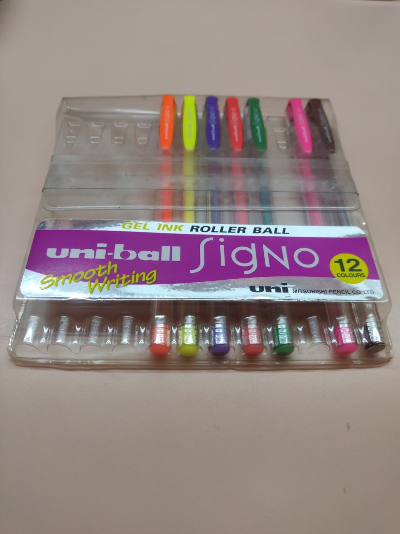 [CNY offer]Uniball signo gel pen 0.7mm (incomplete set of 7), Hobbies ...