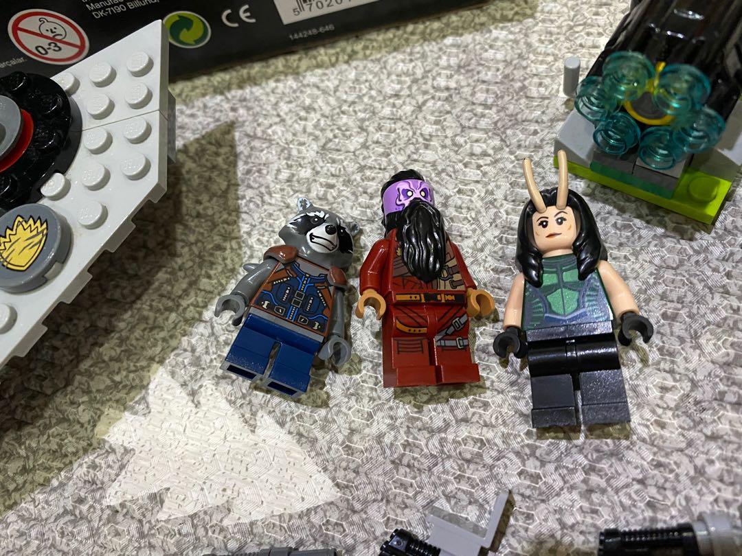 (Used) Lego Marvel Avengers 76079 Ravager Attack GOTG Guardians of The ...