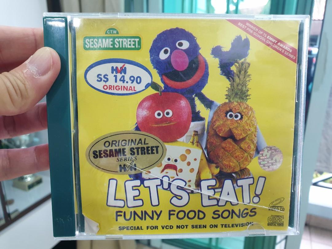 Sesame Street Lets Eat Funny Food Songs