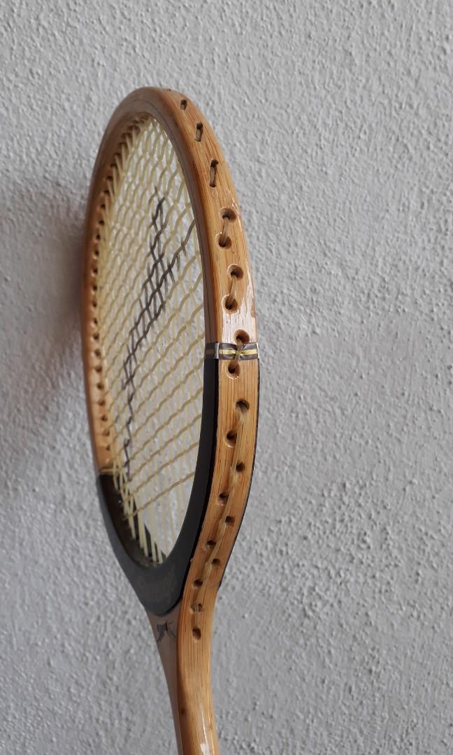 Vintage Slazenger The Whippet Wooden Squash Racket, Hobbies & Toys ...