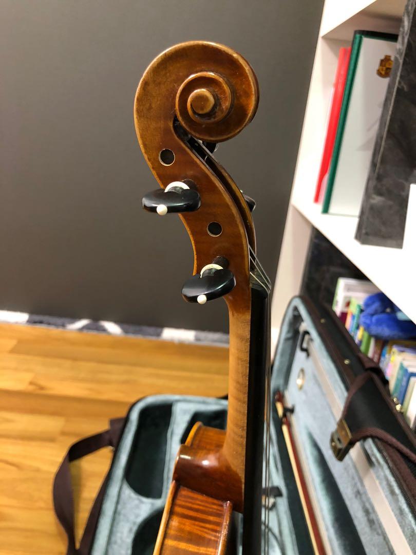 Custom Made Violin, Hobbies & Toys, Music & Media, Musical Instruments ...