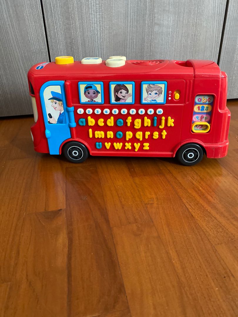 Vtech bus, Toys & Games, Bricks & Figurines on Carousell