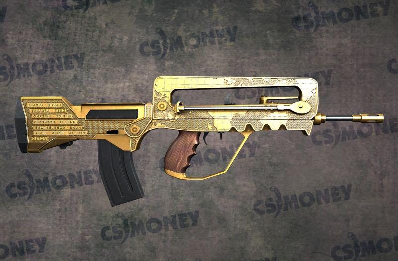 **0.071 FLOAT 99.9% FN** FAMAS Commemoration MW CSGO SKINS KNIFE, Video ...