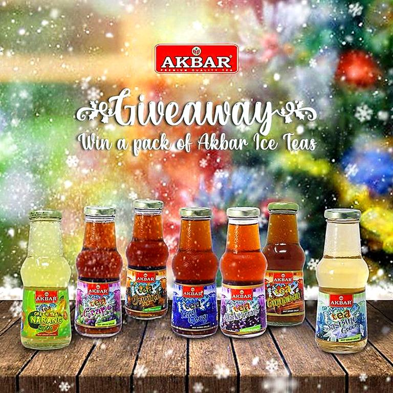 Akbar Premium Ice Tea Assorted Fruit Flavors 12 bottles carton, Food ...