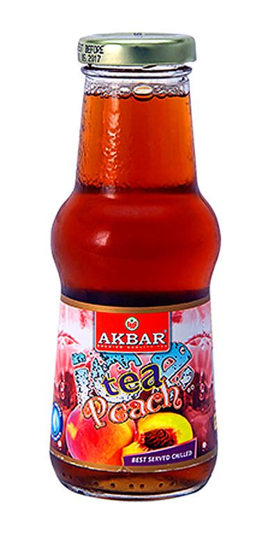 Akbar Premium Ice Tea Assorted Fruit Flavors 12 bottles carton, Food ...