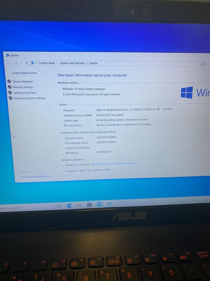 asus x550iu gaming laptop, Computers & Tech, Laptops & Notebooks on ...