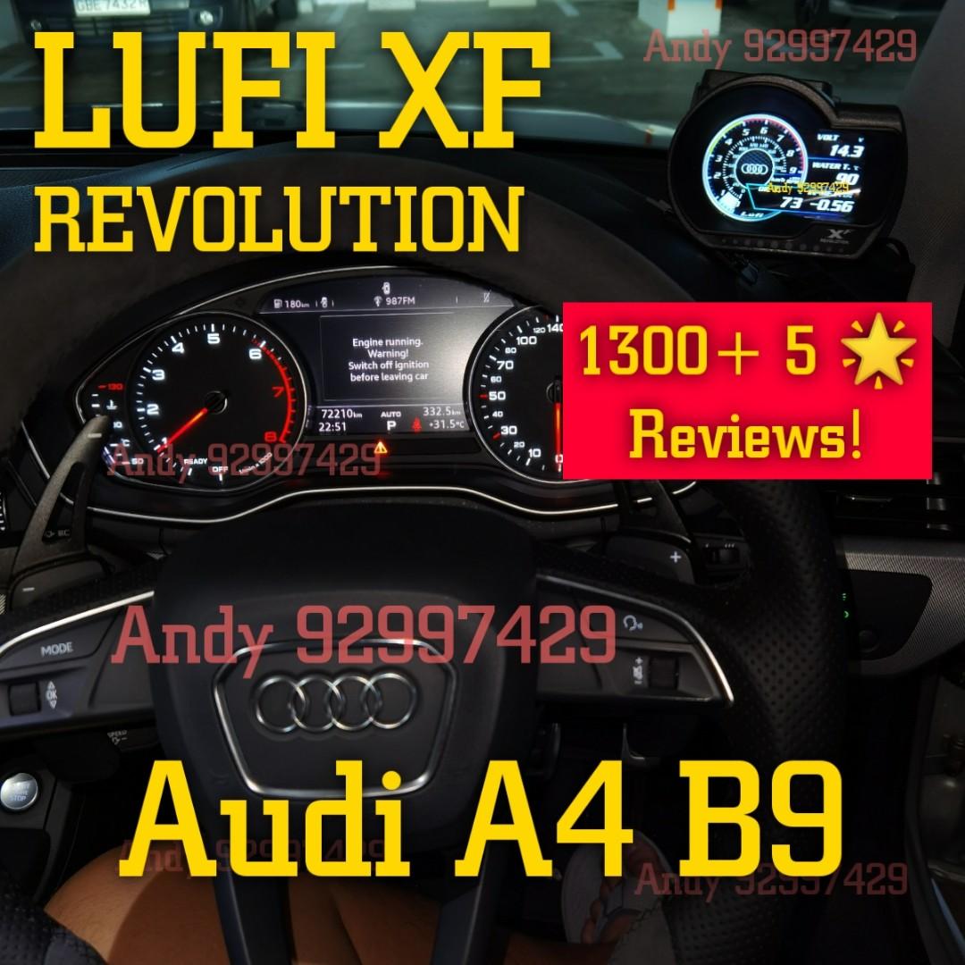 Audi A4 B9 Lufi XF Revolution OBD OBD2 Display Gauge #lufi #magician # ...