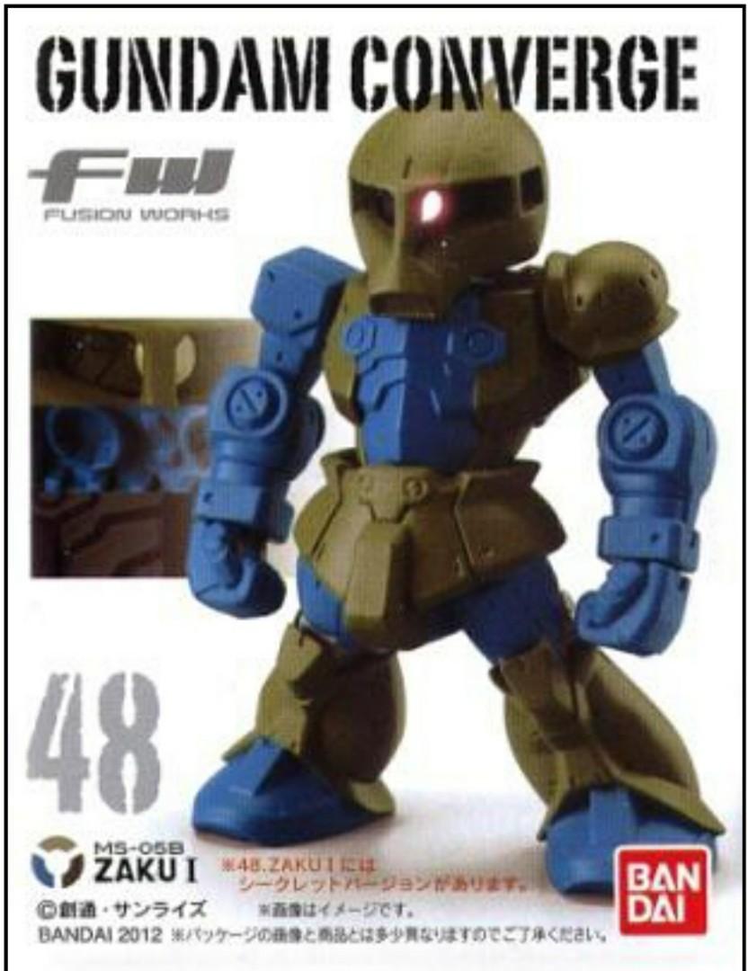 Bandai Fw Gundam Converge Vol 08 8 No 48 普通版 Zaku I Ms 05b 全新 現貨 日版 盒靚
