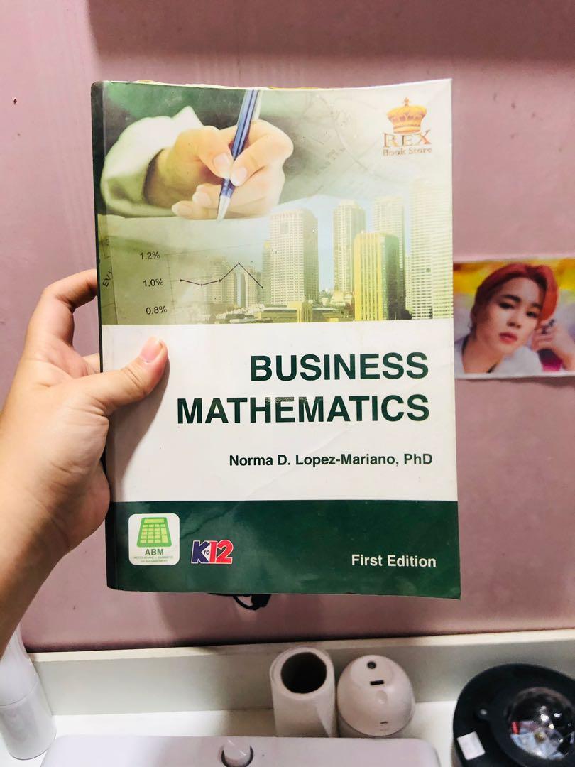 Business Mathematics First Edition Rex Book Store, Hobbies & Toys ...