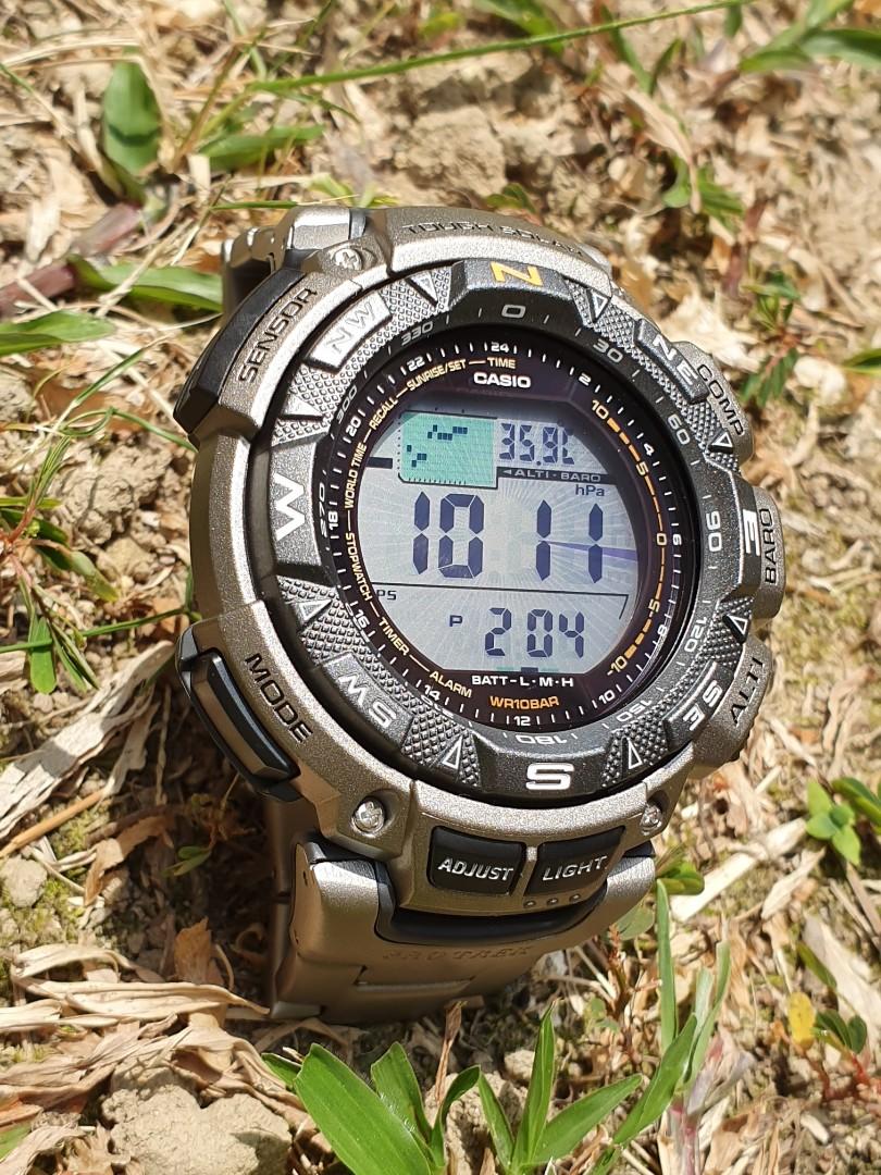 Casio Protrek Titanium., Mobile Phones & Gadgets, Wearables & Smart ...
