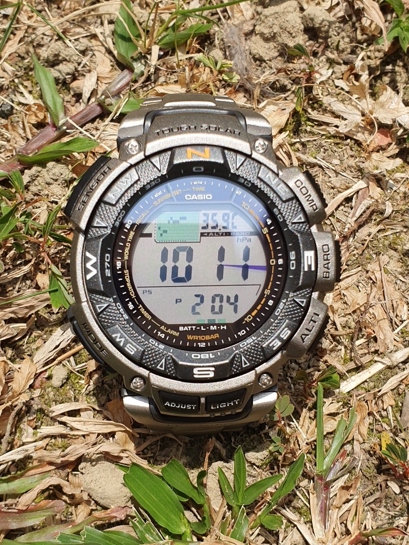 Casio Protrek Titanium., Mobile Phones & Gadgets, Wearables & Smart ...