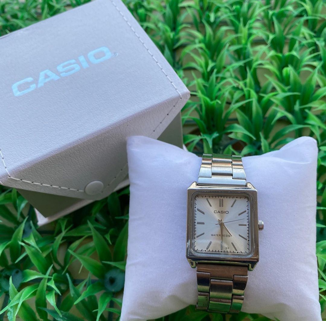 Casio Silver Watch, Women's Fashion, Watches & Accessories, Watches on ...