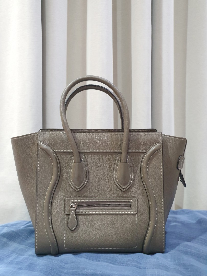 Celine Micro Luggage Souris Bag Aunthentic Original like New, Barang Mewah, Tas & Dompet di ...