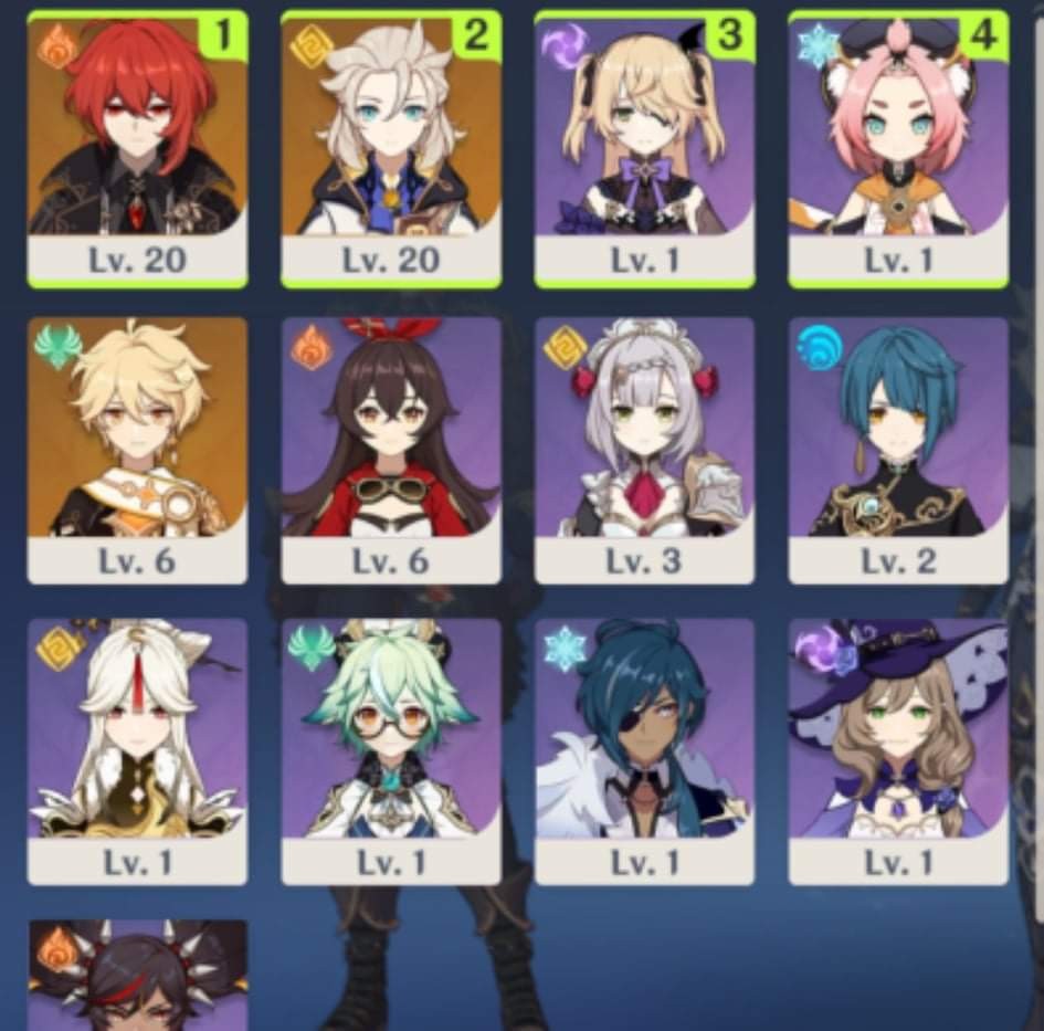 DILUC+ ALBEDO ( STARTER ACCNT ) ASIA SERVER GENSHIN IMPACT ACCOUNT ...