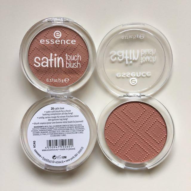 Essence Satin Touch Blush #20 Love, Beauty & Personal Care, Face ...
