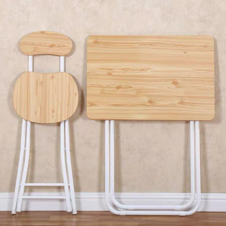 Foldable Study Table and Chair , Furniture & Home Living, Furniture ...