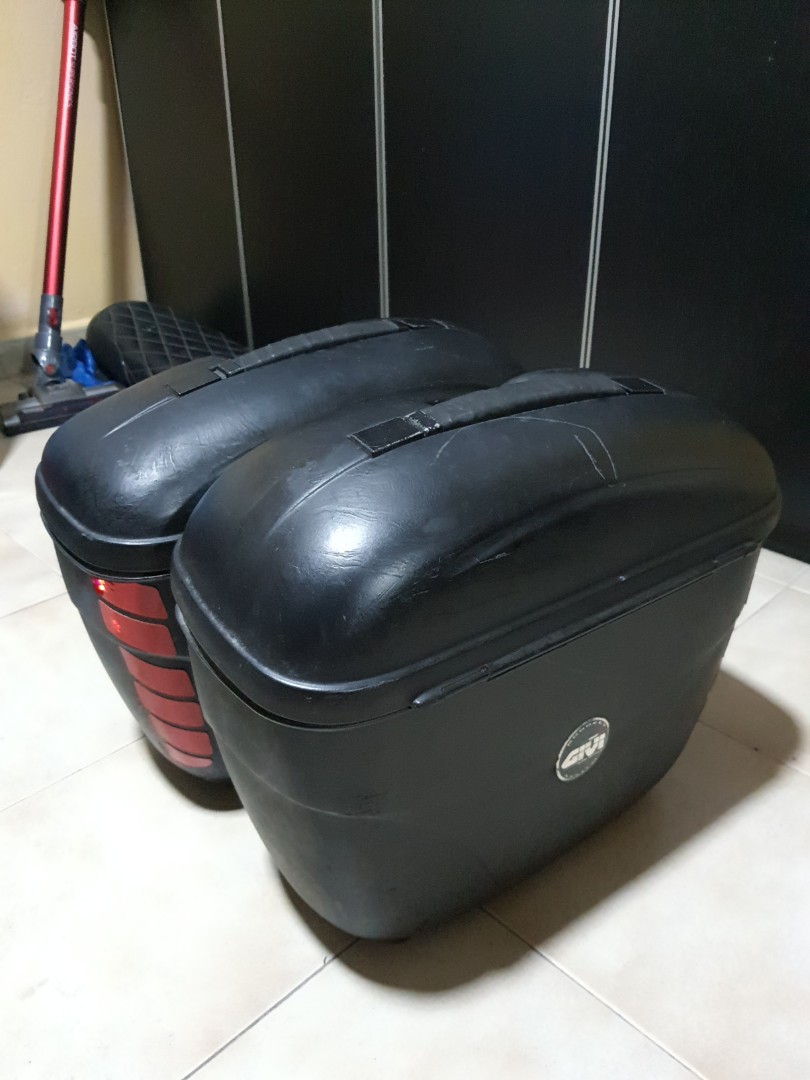 GIVI E21 side pannier boxes, Motorcycles, Motorcycle Accessories on ...