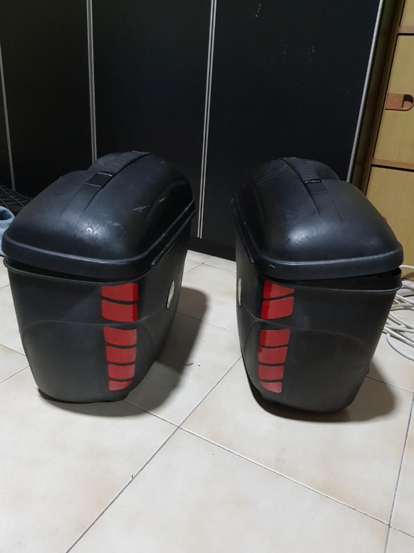 GIVI E21 side pannier boxes, Motorcycles, Motorcycle Accessories on ...