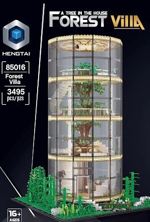 In Stock Hengtai Garden Tree House Forest Villa Village Home Building ...