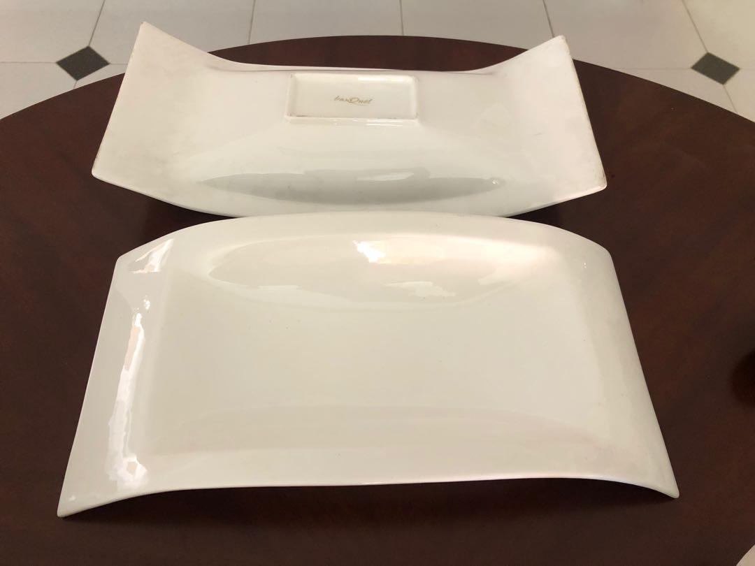 banquet plate & ceramic pot, Furniture & Home Living, Kitchenware ...