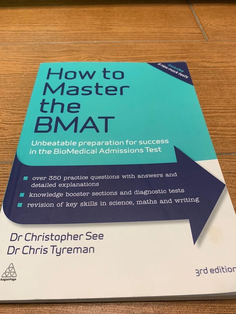 How to Master the BMAT - Dr Christopher See & Dr Chris Tyreman, Hobbies ...