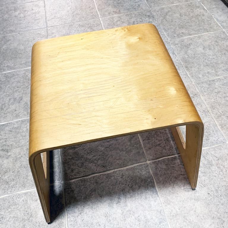 Ikea Benjamin Bent Stool (Light Brown), Babies & Kids, Baby Nursery ...
