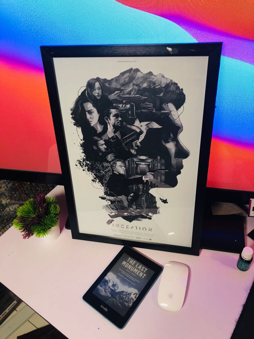 Inception movie poster, Hobbies & Toys, Collectibles & Memorabilia ...