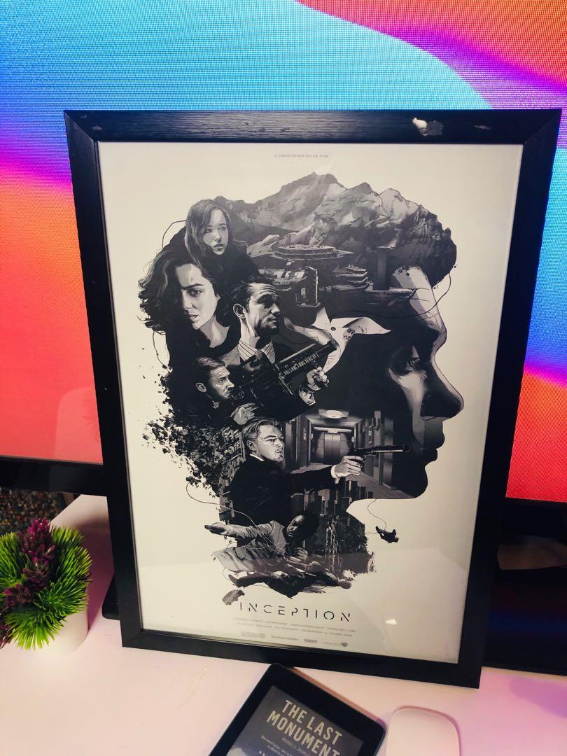 Inception movie poster, Hobbies & Toys, Collectibles & Memorabilia ...