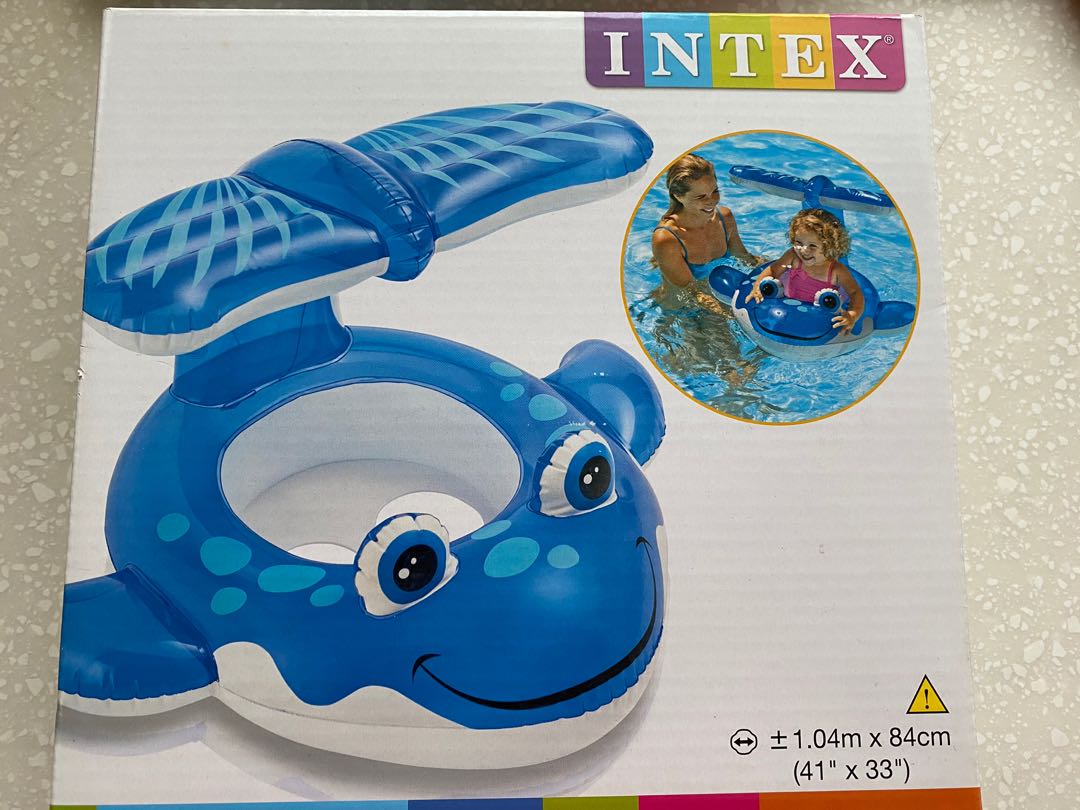 Intex dolphin float, Babies & Kids, Infant Playtime on Carousell
