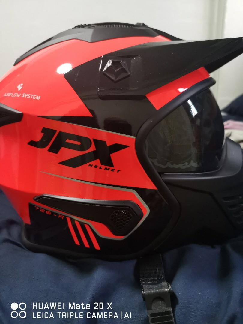 Jpx Full face helmet, Motorcycles, Motorcycle Accessories on Carousell