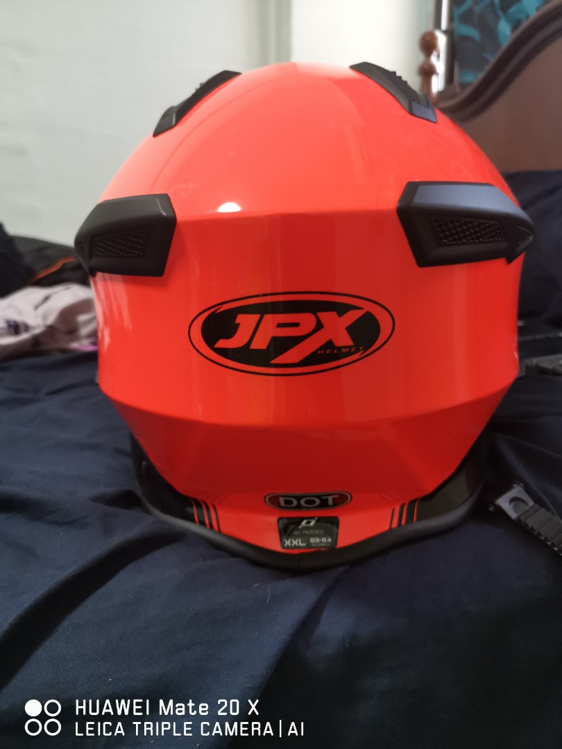 Jpx Full face helmet, Motorcycles, Motorcycle Accessories on Carousell