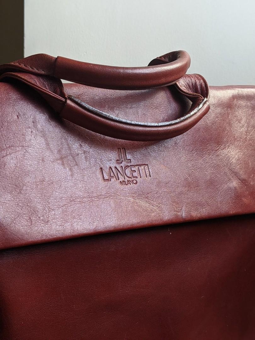 Lancetti - Vintage Briefcase - Document - Laptop Bag, Luxury, Bags ...