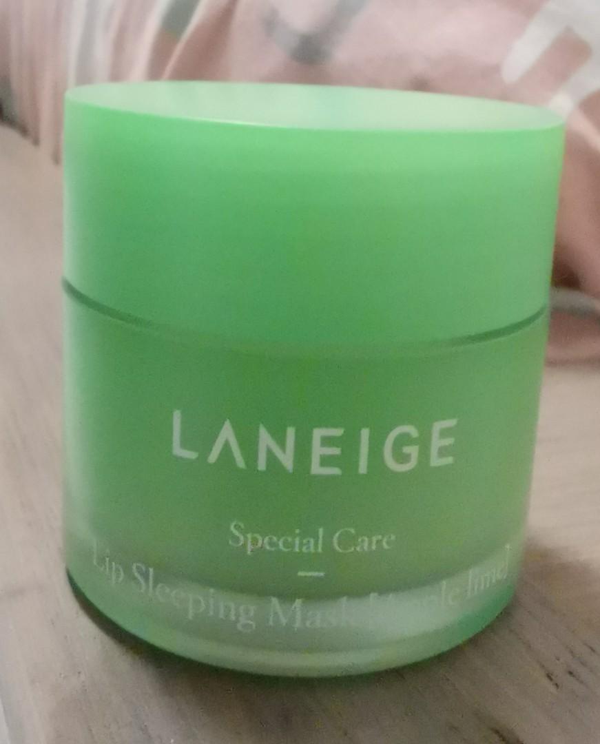 Laneign Lip Sleeping Mask(Apple Lime) Short Expiry, Beauty & Personal ...
