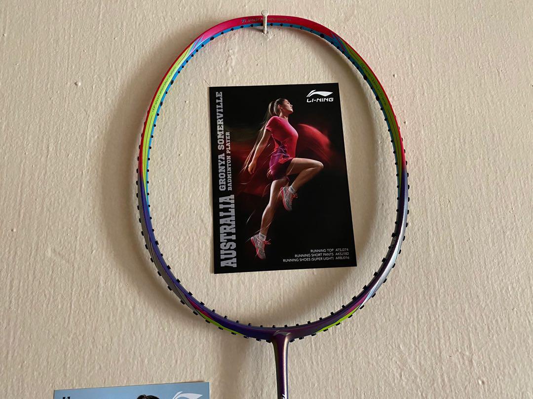 LI-NING TURBO CHARGING 70B PURPLE, Sports Equipment, Exercise & Fitness ...
