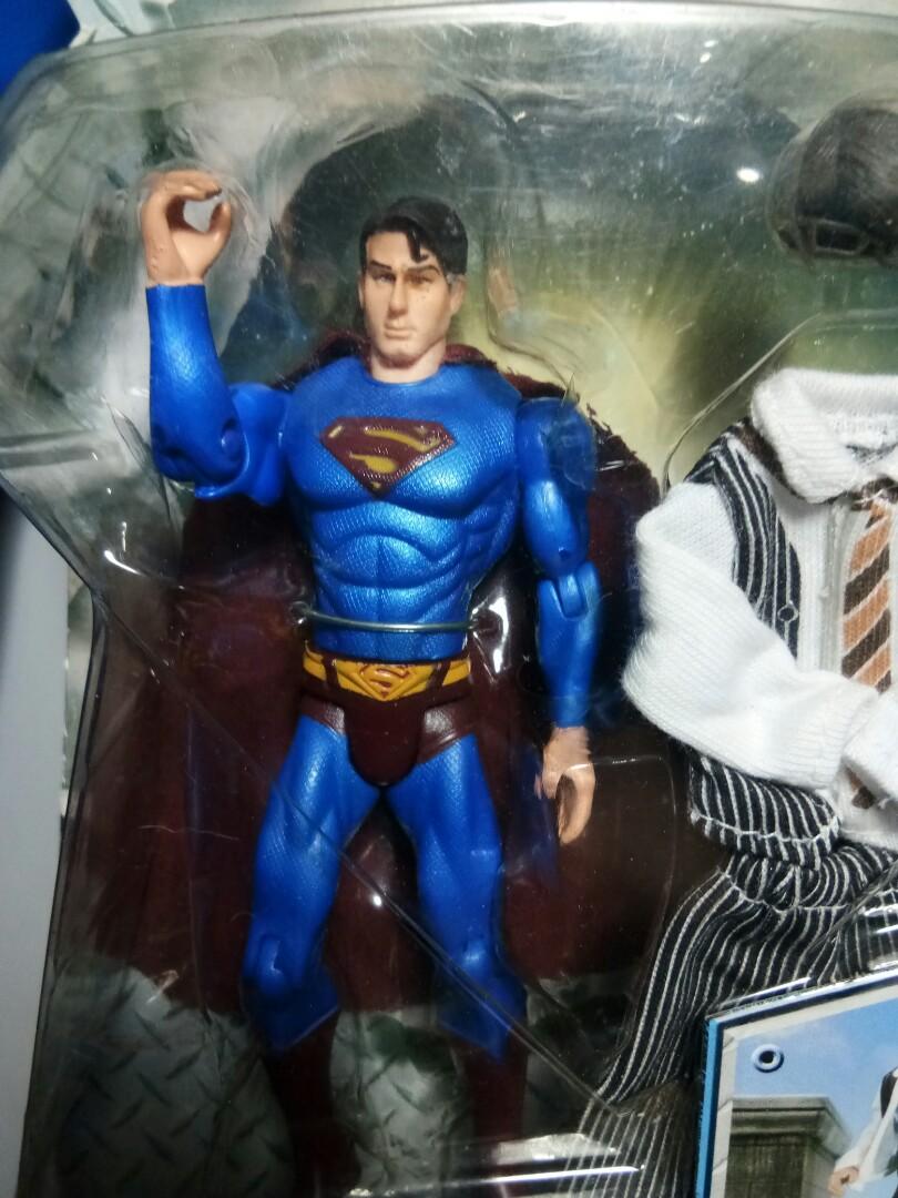Mattel Superman Returns Silver Back Clark to Superman 6" Inch Action ...