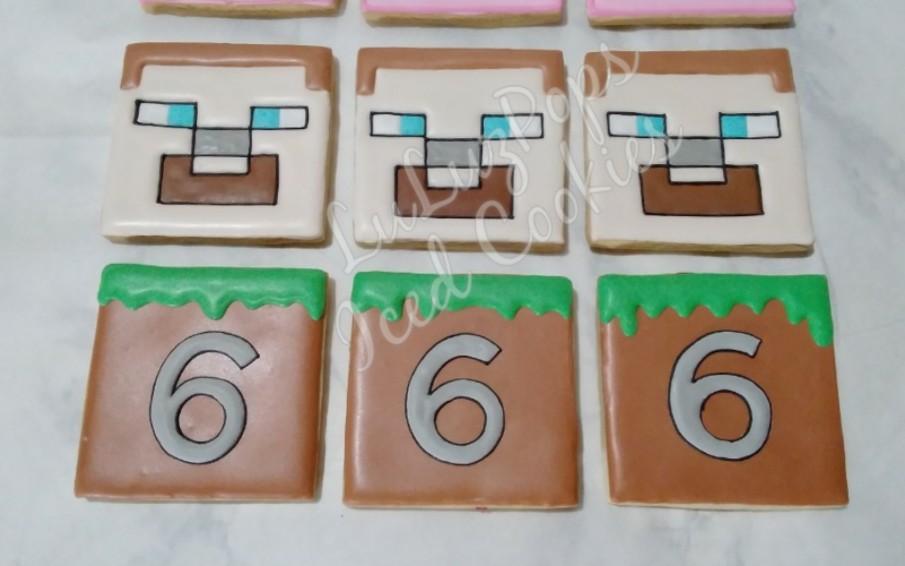 Minecraft Themed Sugar Cookies #birthday, Food & Drinks, Homemade Bakes ...