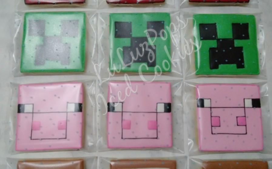 Minecraft Themed Sugar Cookies #birthday, Food & Drinks, Homemade Bakes ...